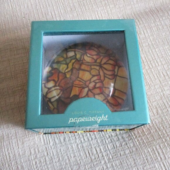 Galison New York | Accents | Louis Comfort Tiffany Floral Paperweight ...
